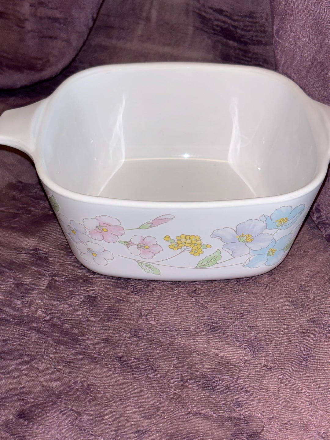 Vintage Pastel Bouquet Pattern Corning Ware Petite P-43-B - Etsy