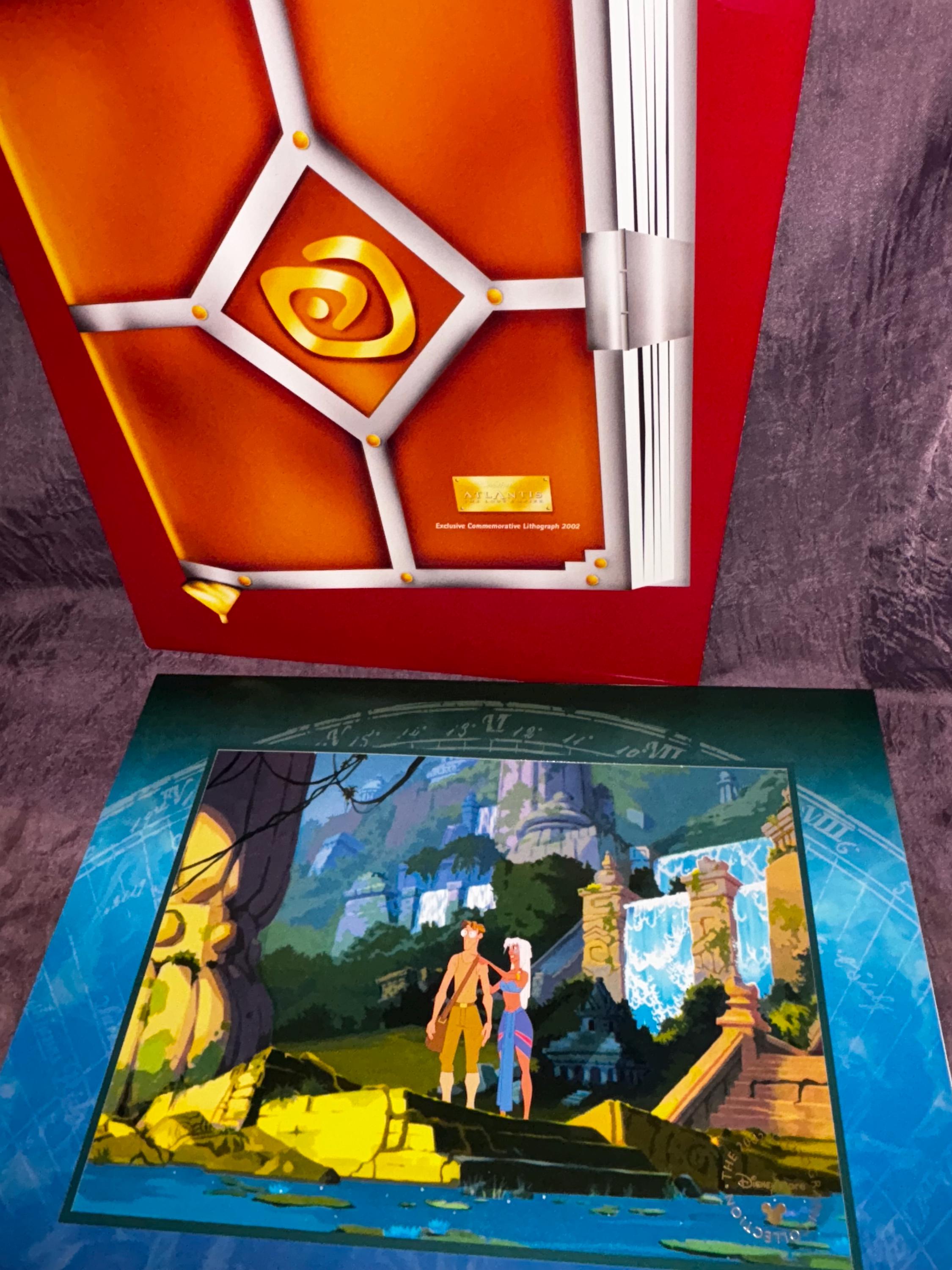 Vintage Disney’s “atlantis the Lost Empire” Exclusive Commemorative ...