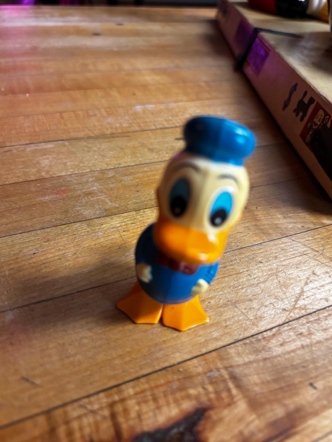 Vintage Donald Duck Wind-up Toy TOMY 1977 Disney Toy Figure Works - Etsy