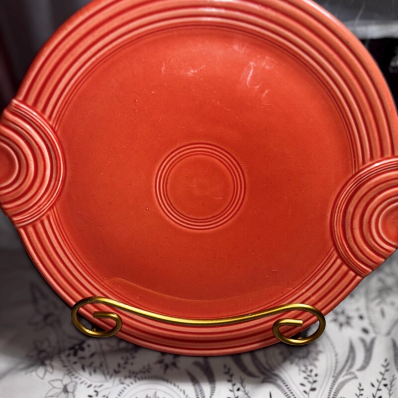 Fiesta Cake Plate - Etsy