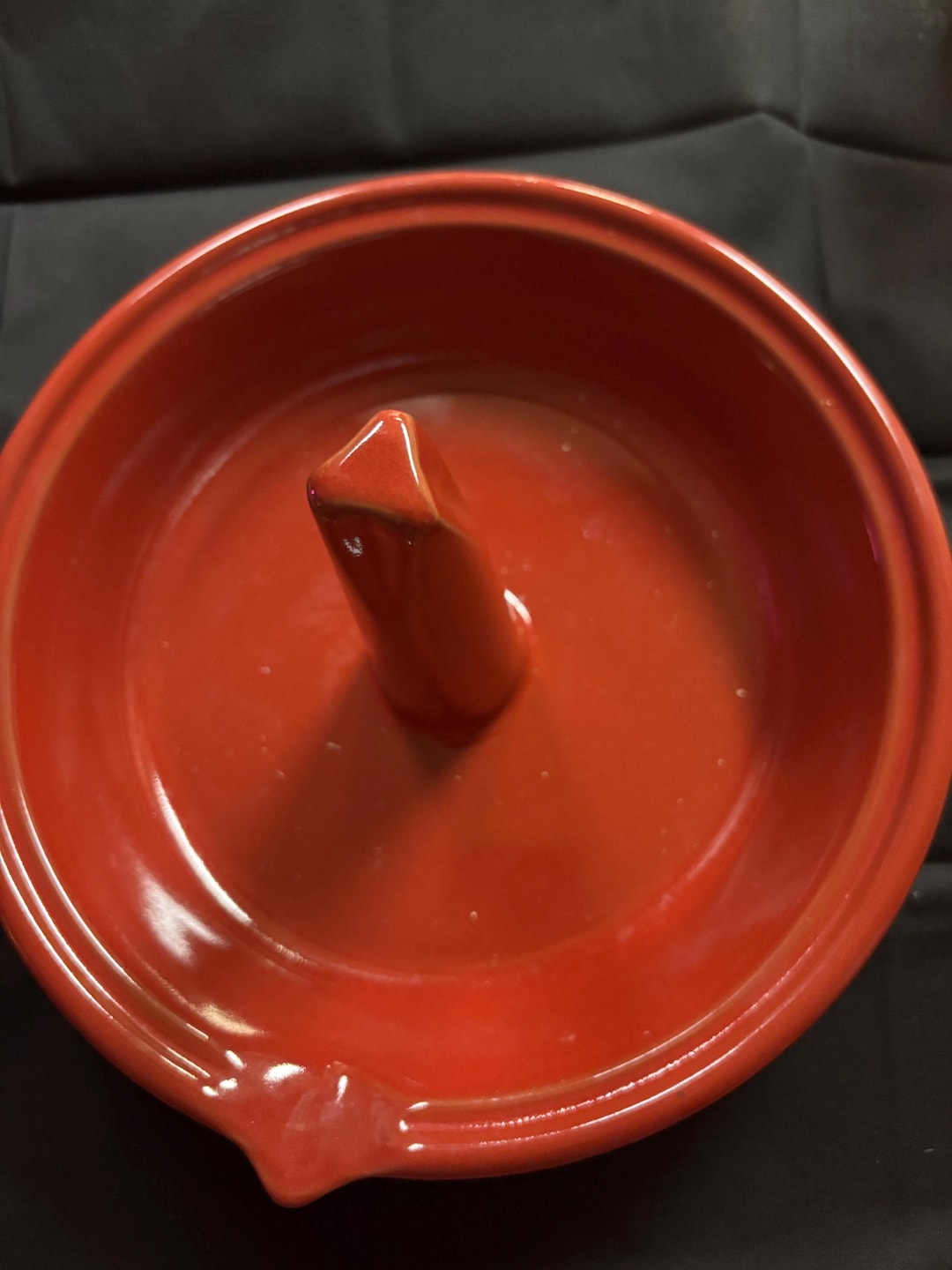 Emile Henry ~ Flame Ceramic Chicken Roaster Dish 9" Inch Red Made in ...