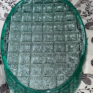 1890s EAPG Richards & Hartley Glass Company Two Panel Pattern Oval ...