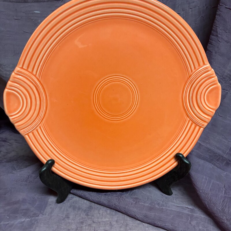 Fiesta Cake Plate - Etsy