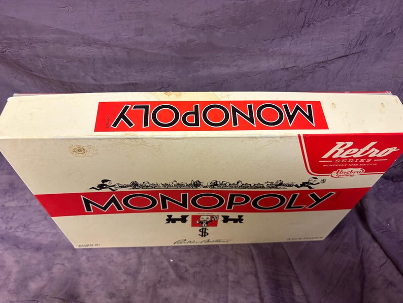 Retro Monopoly Monopoly Game Edition original Version - Etsy