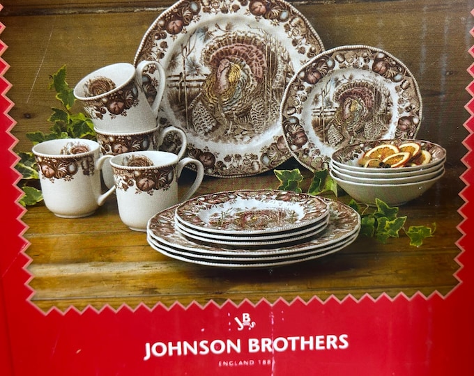 Vintage His Majesty Johnson Brothers 20 Turkey Platter 1950s ...