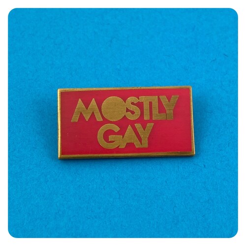 Pray The Gay To Stay Lgbtq Enamel Pin Etsy