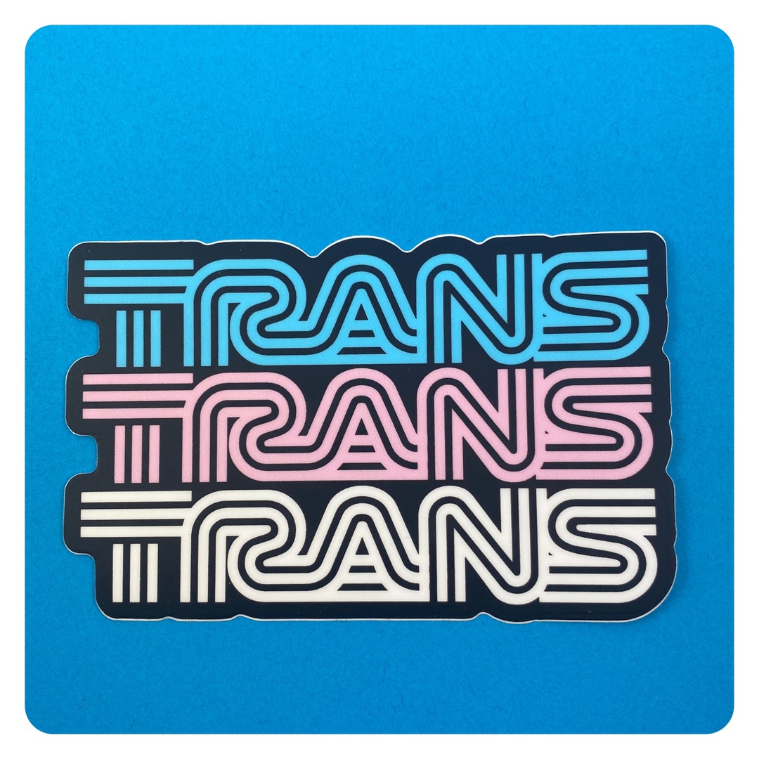 Trans Sticker - Etsy