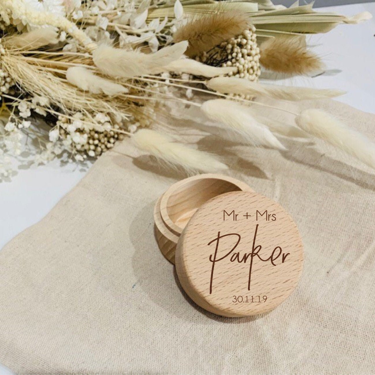 Personalised Ring Box/Ring Box/ Ring Box Wedding/Engagement | Etsy