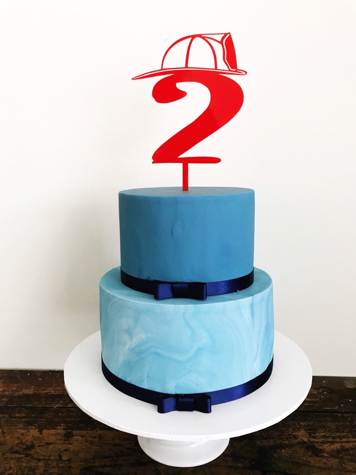 Fireman Helmet Acrylic Cake Topper-fire Truck Party/fireman - Etsy