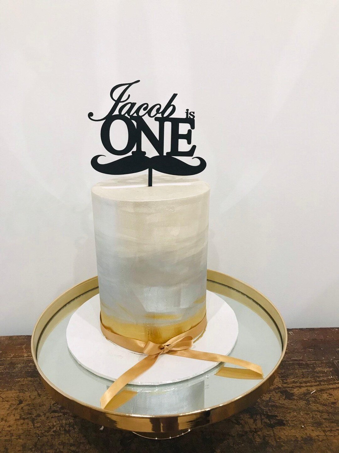 Little Man Moustache Acrylic Cake Topper- Mustache/little Gentleman ...