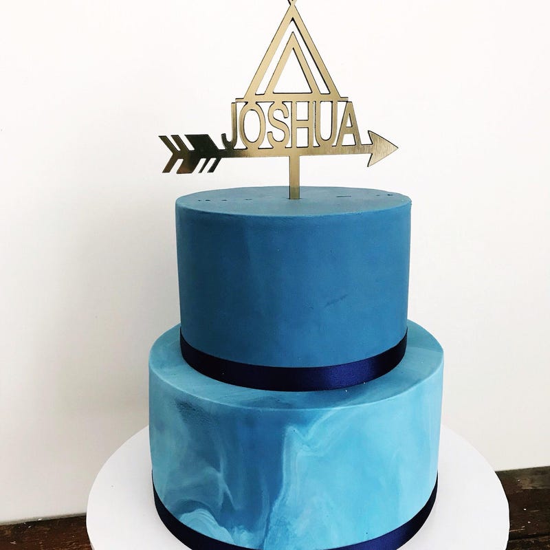 Teepee Cake Topper - Etsy