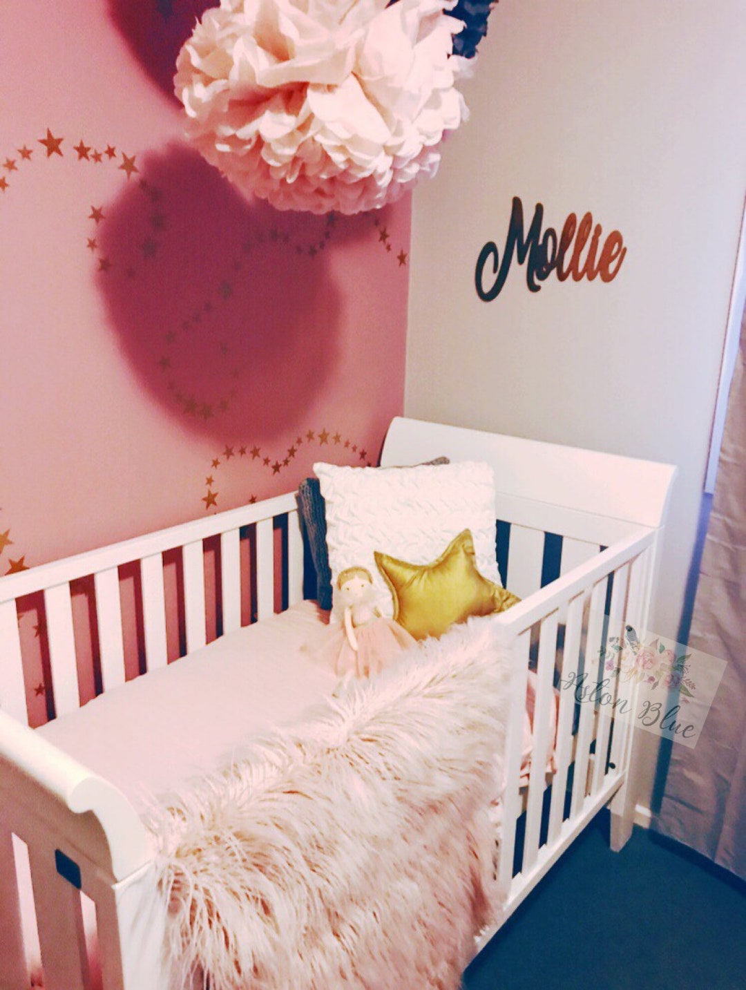 Baby Name Acrylic or Wood Plaque/wood Baby Sign/acrylic - Etsy