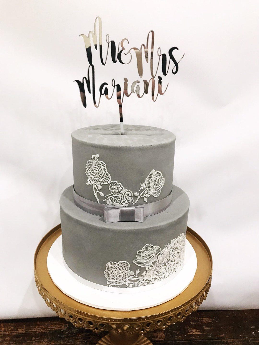 Mr and Mrs Cake Topper -mr and Mrs Topper/wedding Cake Topper/wedding ...