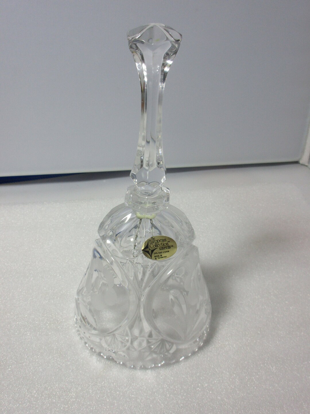 Lead Crystal Glass Bell Made in Germany European Collection - Etsy
