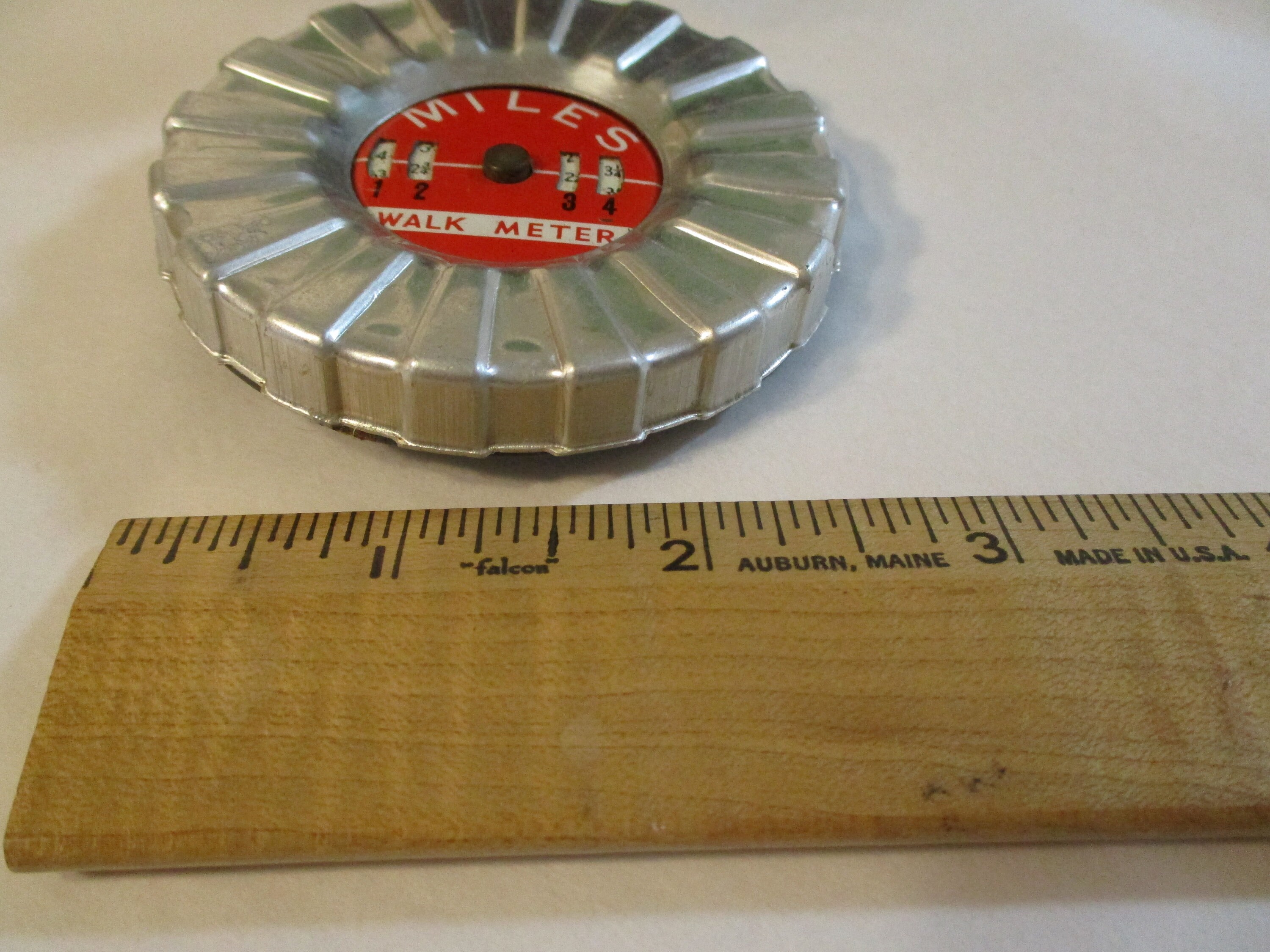 Vintage Miles Walk Meter Walk A Matic Manual Pedometer Clip-on - Etsy
