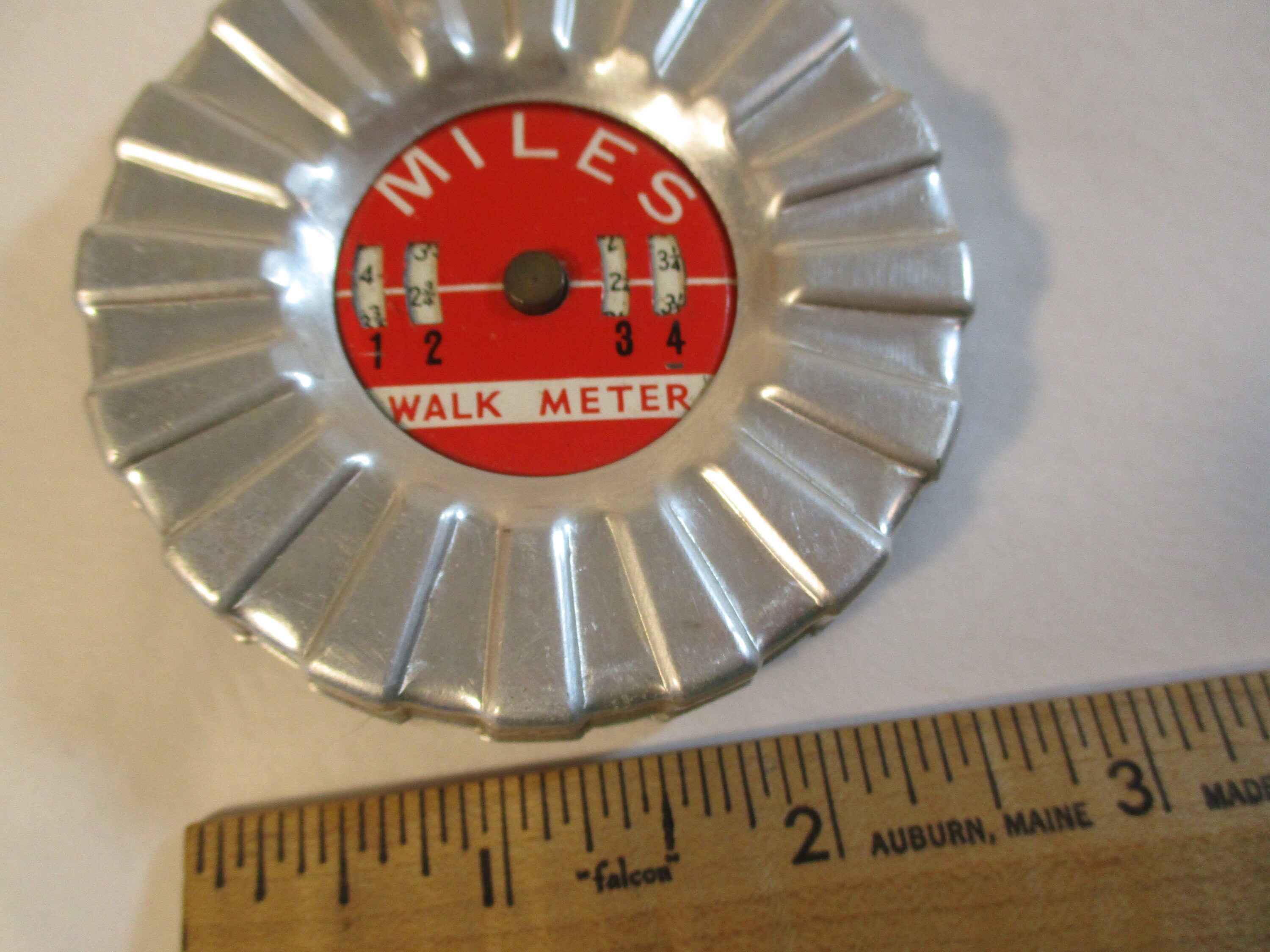 Vintage Miles Walk Meter Walk A Matic Manual Pedometer Clip-on - Etsy