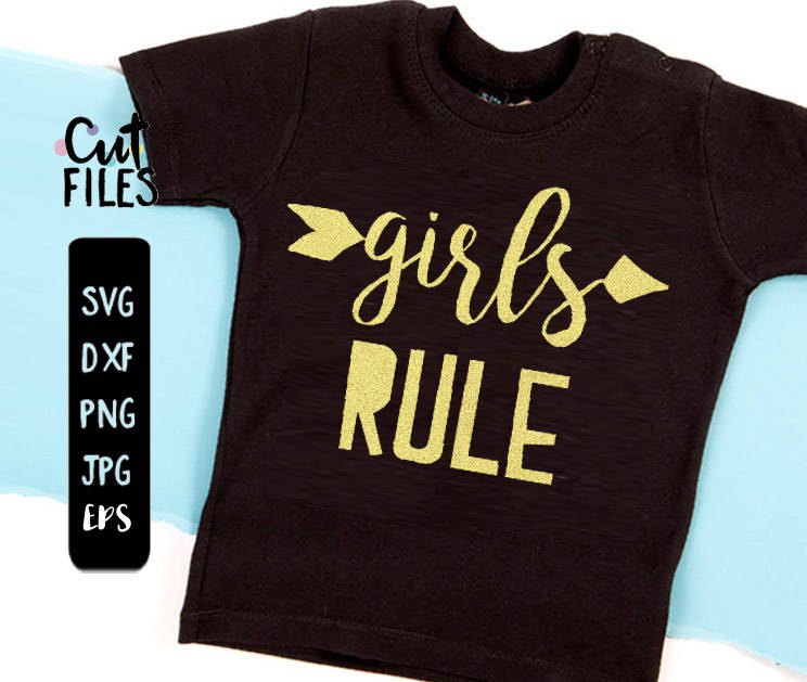 Girl Power rule SVG file. Girl rule cut file Cricut Explore & | Etsy