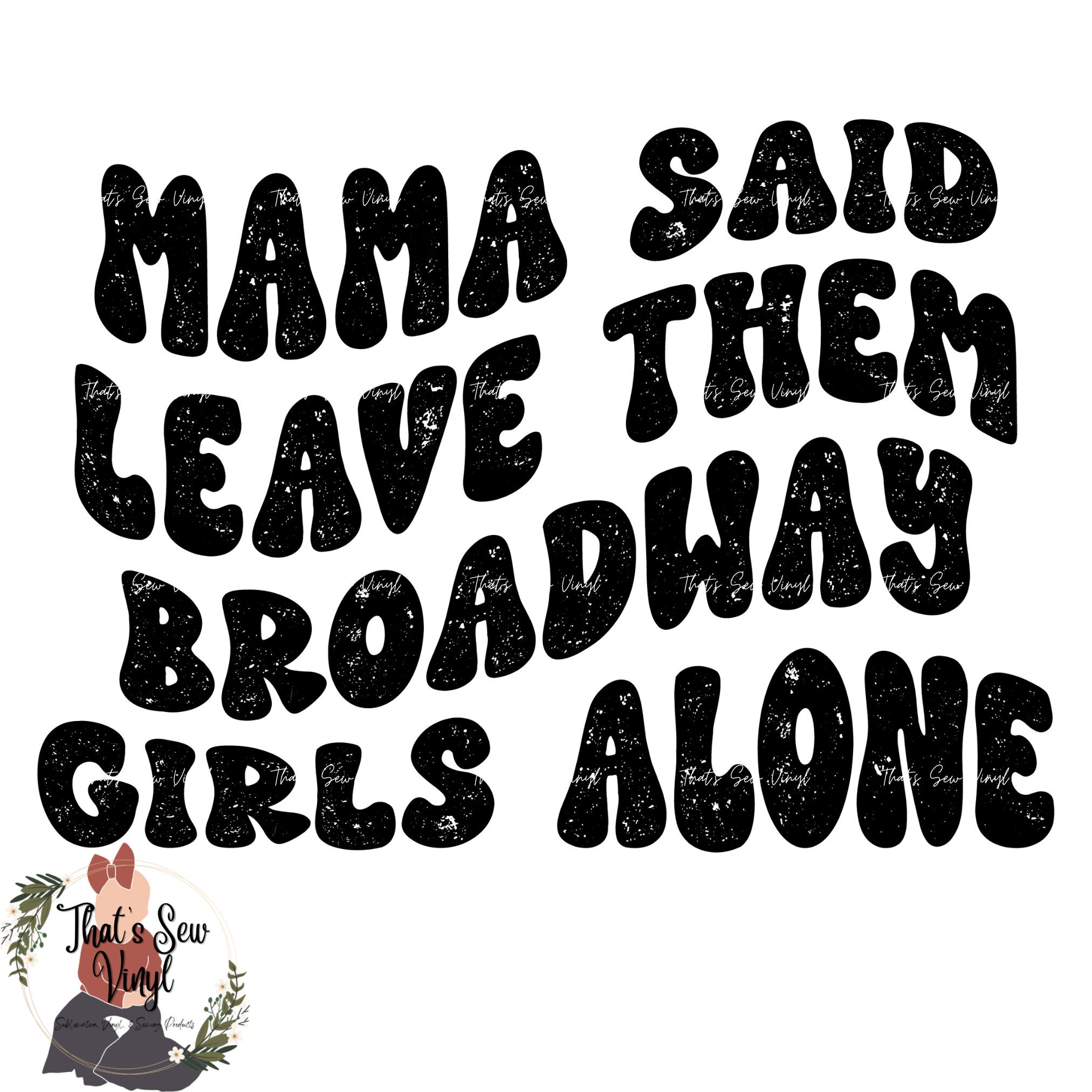 Broadway Girls MW Png - Etsy