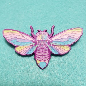 Cicadamancy Pins (cicada, Moth, Wasp) - Etsy