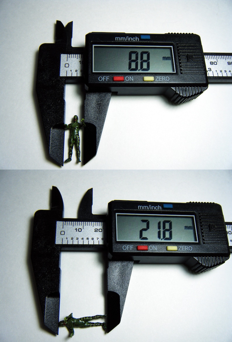 Miniature Creature From the Black Lagoon! HO Scale Mini Monster! - Etsy