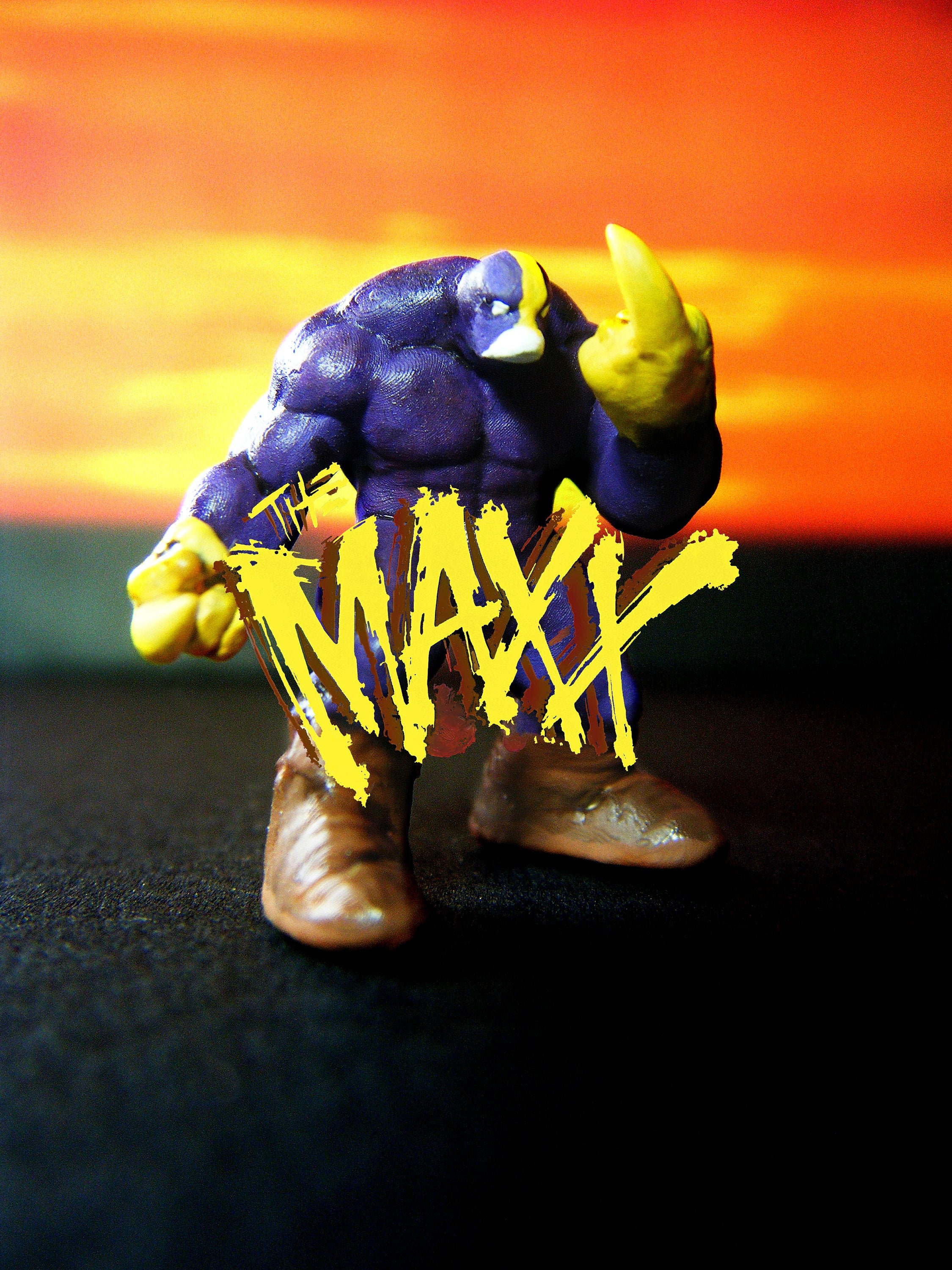 The Maxx Miniature HO Scale Superhero | Etsy