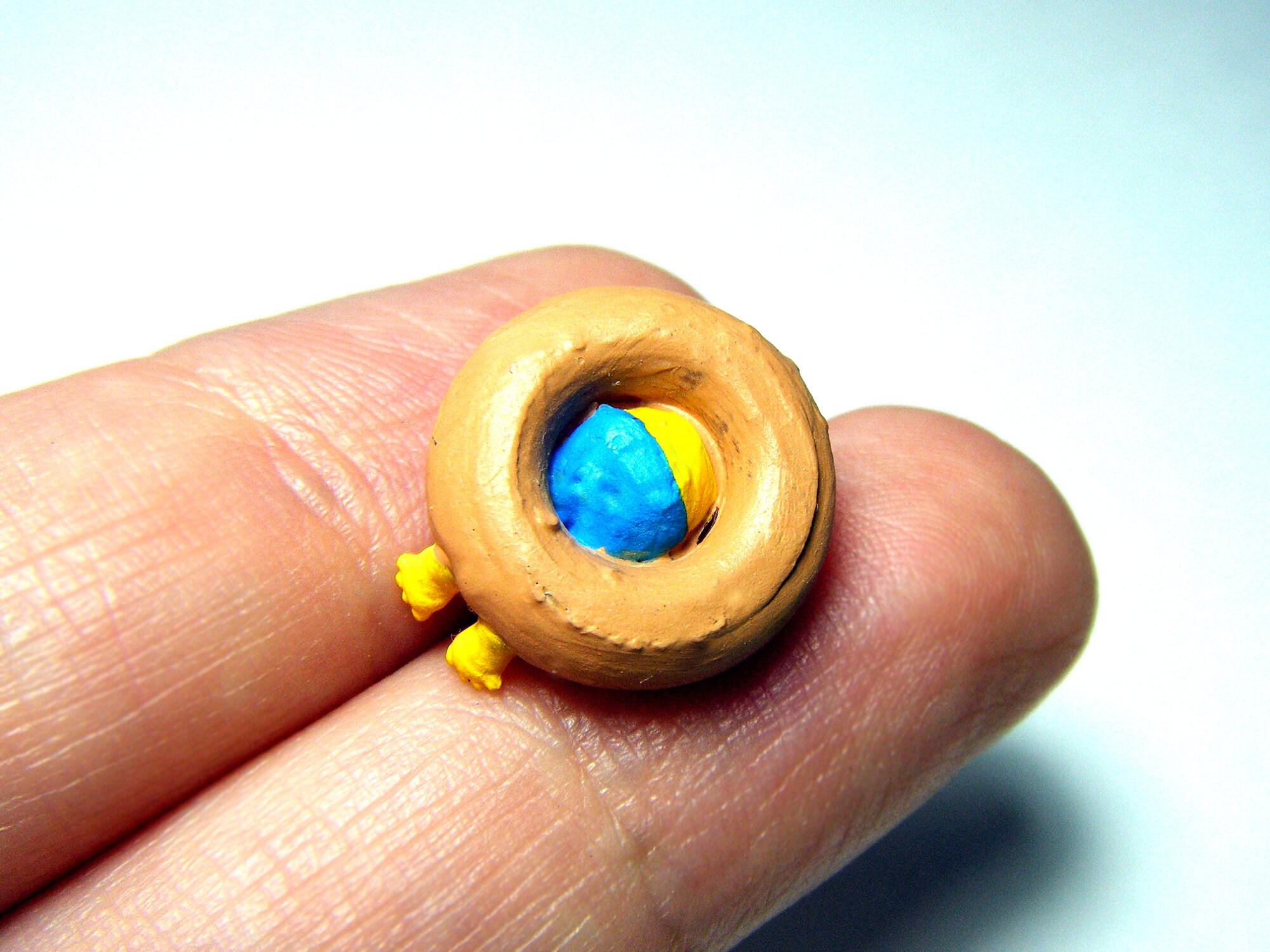 Miniature Homer Simpson! HO Scale Mini Model for Terrariums, Model ...