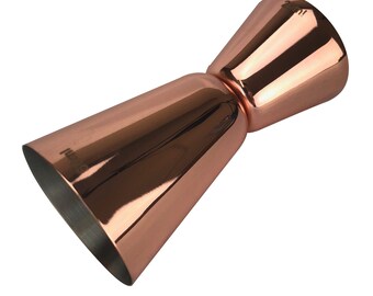 Double Jigger Spirit Measure Silver Stainless Steel | Etsy