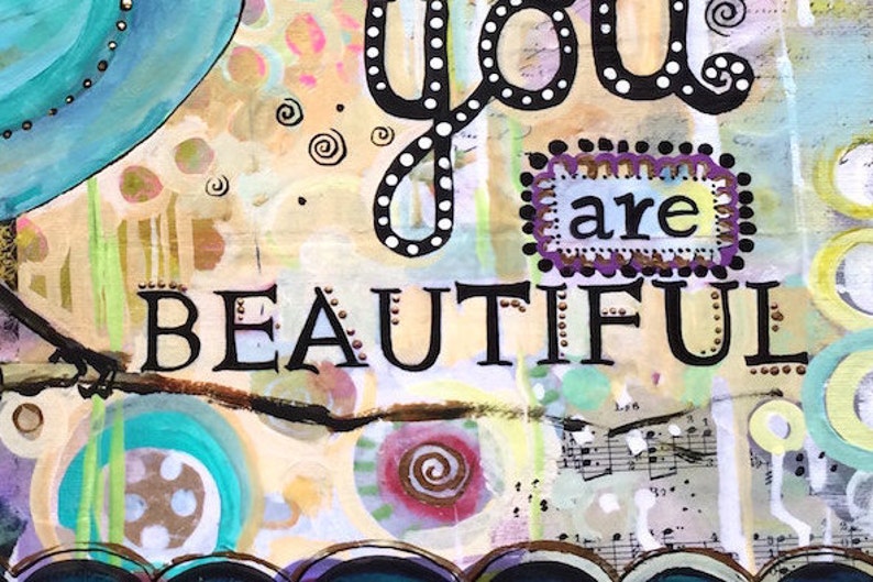 Teenage Room Wall Decorpositive Affirmation Art Teenage | Etsy