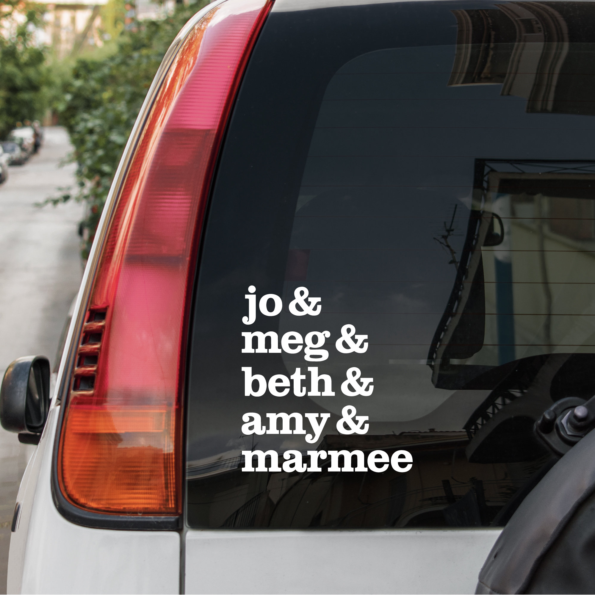 Little Women Vinyl Decal Jo March Sticker March Sisters - Etsy