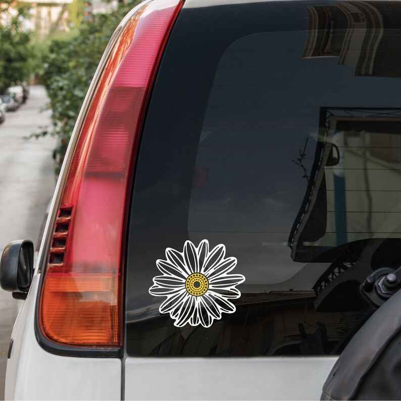Daisy Vinyl Decal Daisy Car Decal Daisy Decal Daisy - Etsy