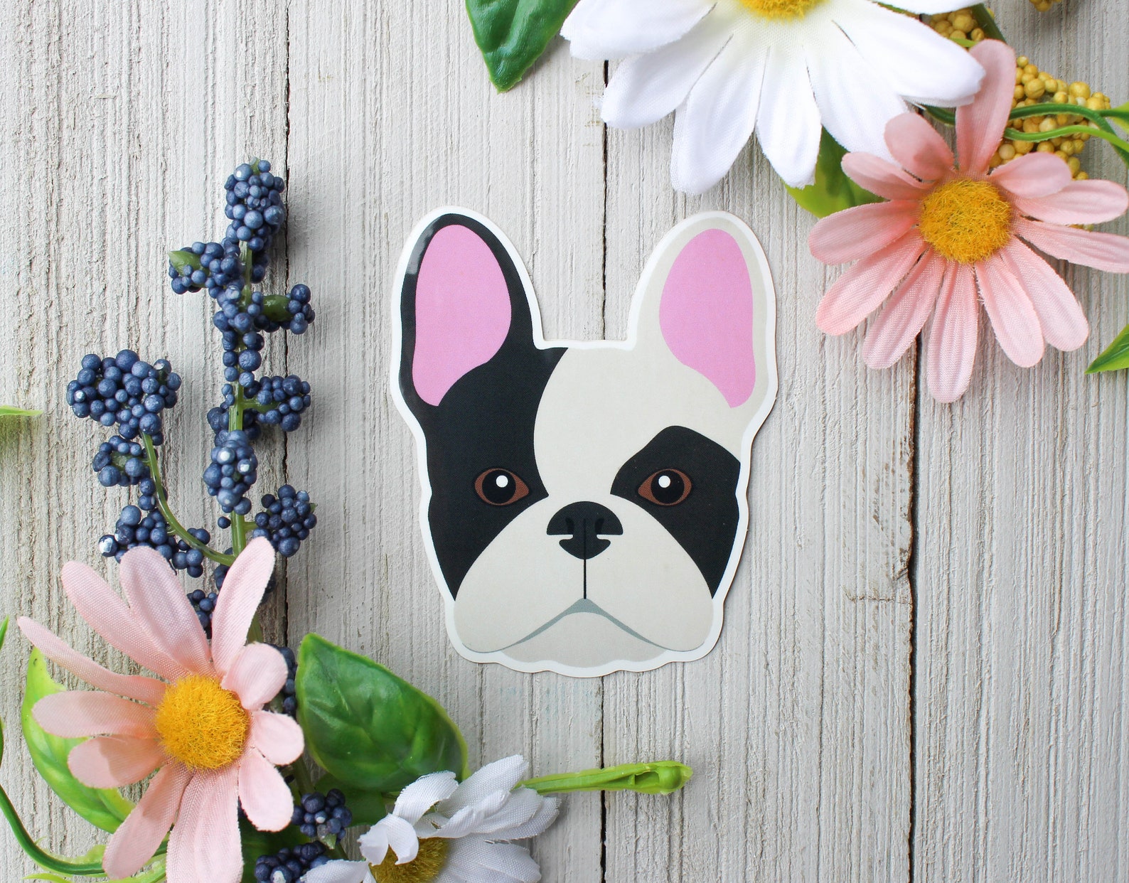 French Bulldog Sticker Frenchie Sticker Frenchie Decal - Etsy