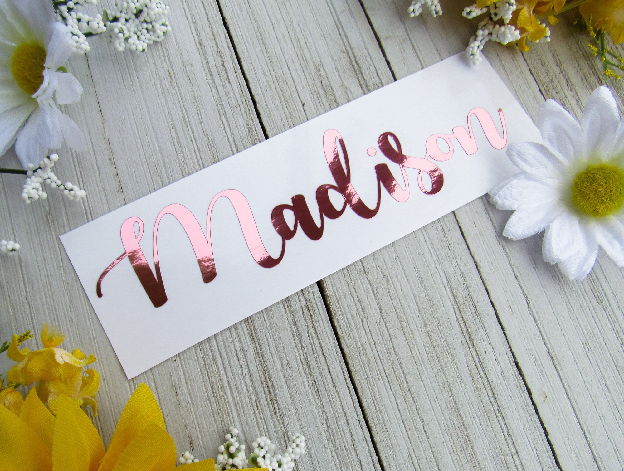 Name Vinyl Decal Name Decal First Name Decal Custom Name | Etsy