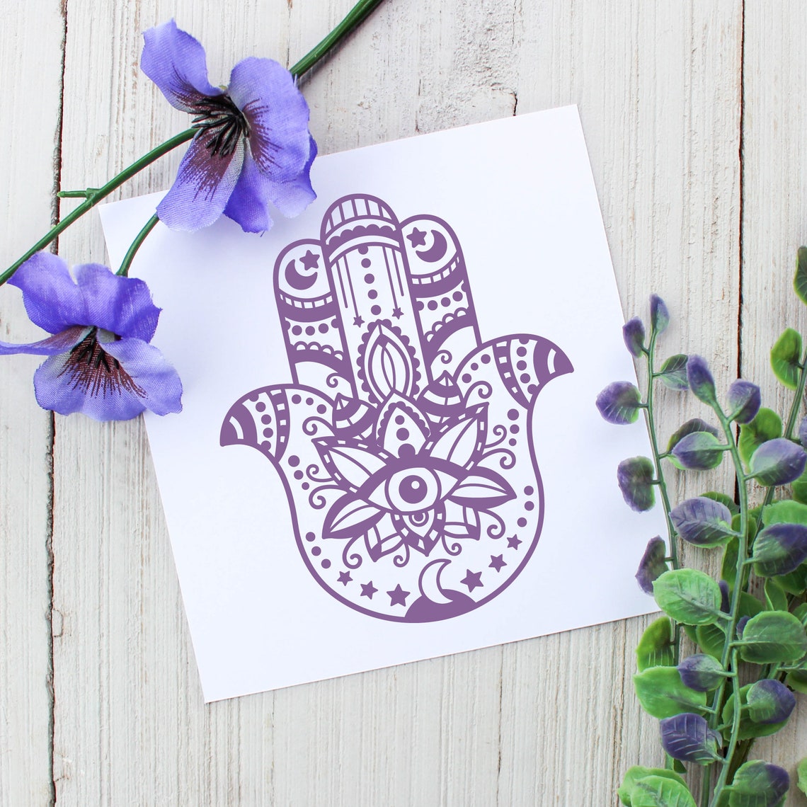 Hamsa Vinyl Decal | Hamsa Car Decal | Hamsa Decal | Hamsa Sticker ...