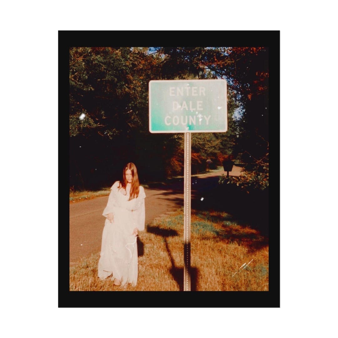 Ethel Cain Dale County Logo Photo Preachers Daughter Black 16x20 Poster ...