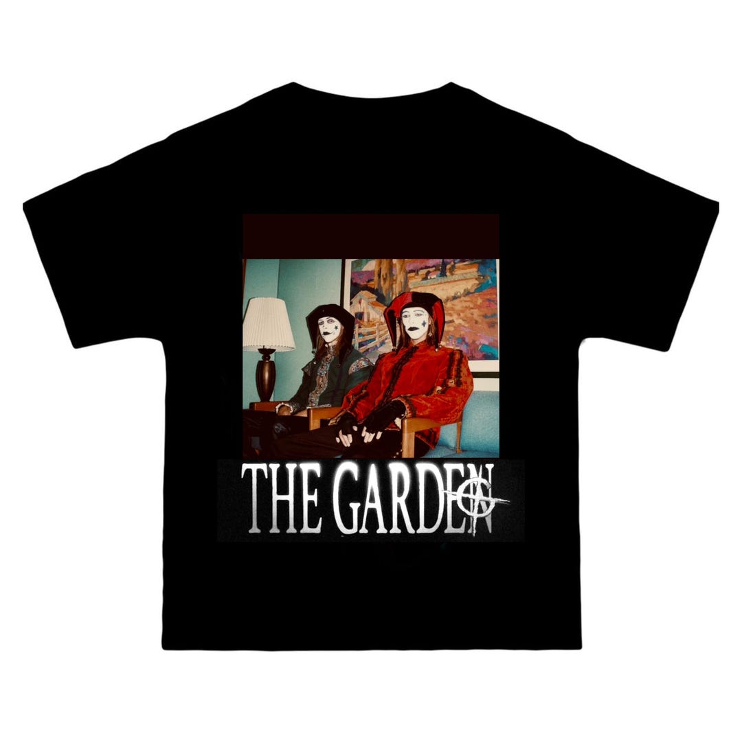 The Garden Band Graphic Jester Clown Waiting Room Heavyweight Black or ...