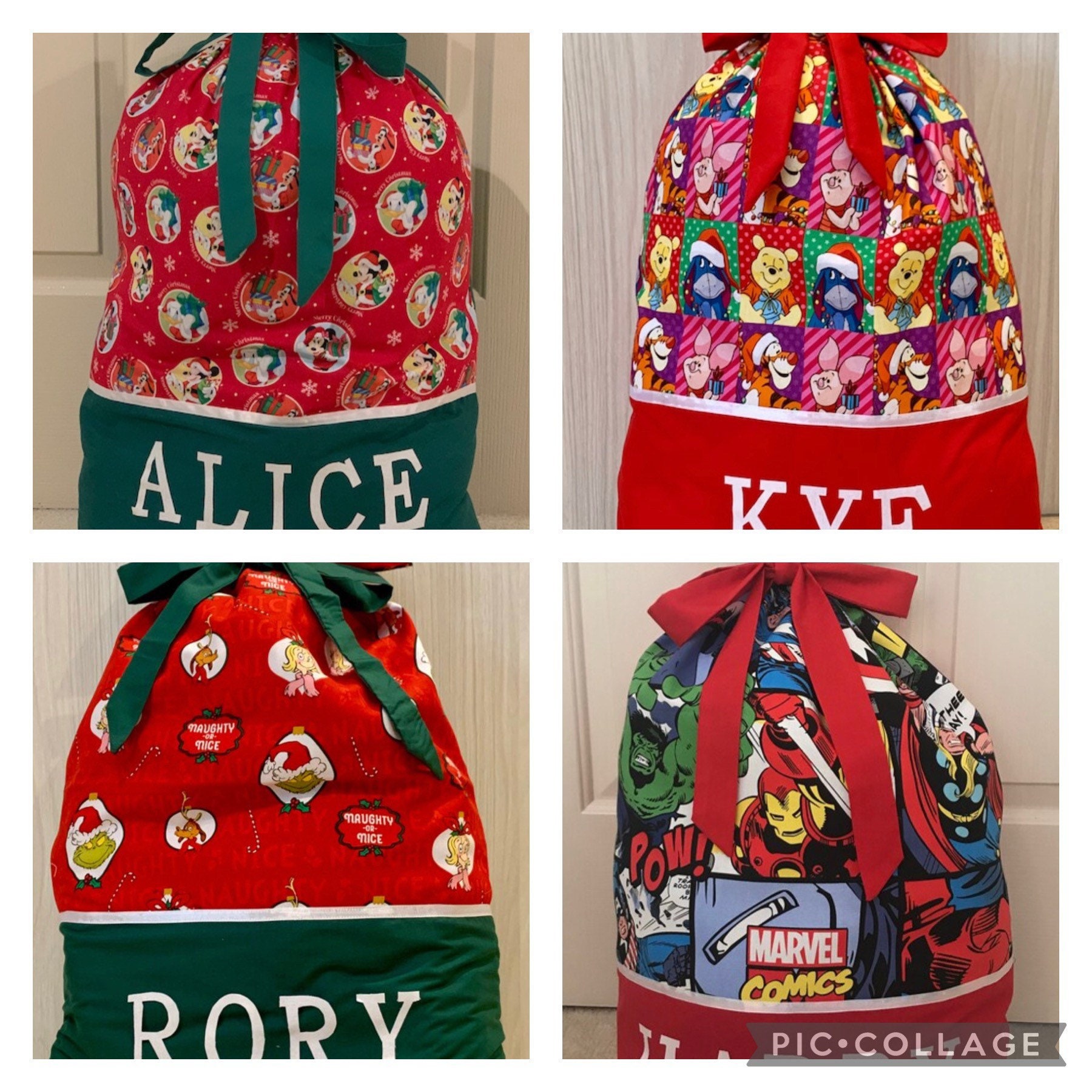 BLUEY Childs Personalised Character Christmas/santa/present - Etsy