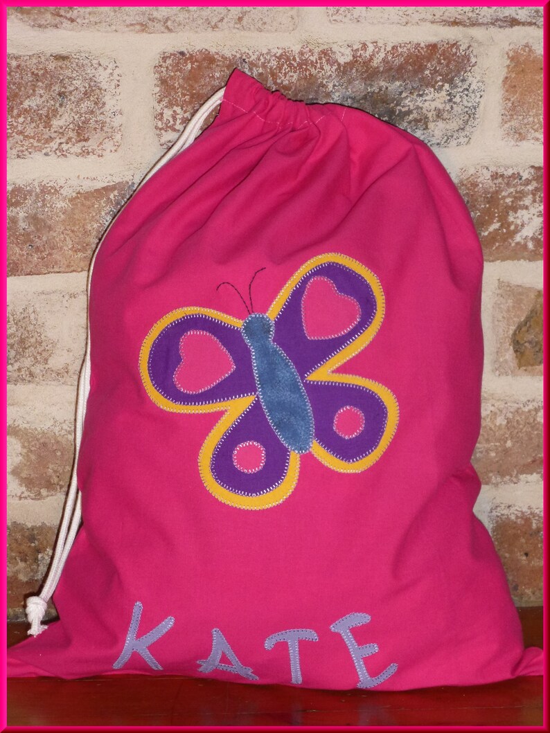 Children's Personalised Library Bag / Book Bags | Etsy