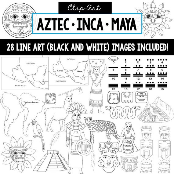 Incas Aztecs And Mayans Civilization Printables Aztec God Mayan