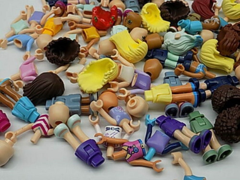 LEGO Friends Minifigures Build Your Own 40 pc Lot | Etsy