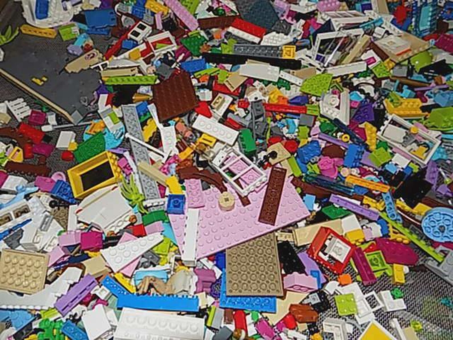 Lego Toy Lot Bulk 5 Lbs Mixed Building Bricks Blocks Parts Pieces ...