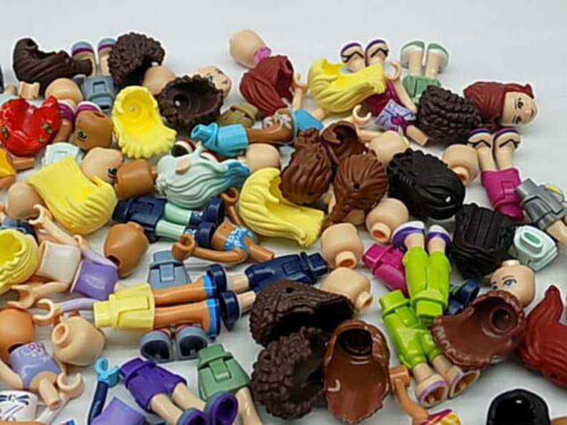 LEGO Friends Minifigures Build Your Own 40 Pc Lot - Etsy