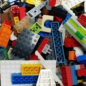 Lego Toy Lot Bulk 5 Lbs Mixed Building Bricks Blocks Parts Pieces ...