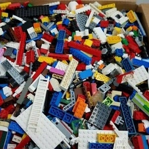 Lego Toy Lot Bulk 5 Lbs Mixed Building Bricks Blocks Parts Pieces ...