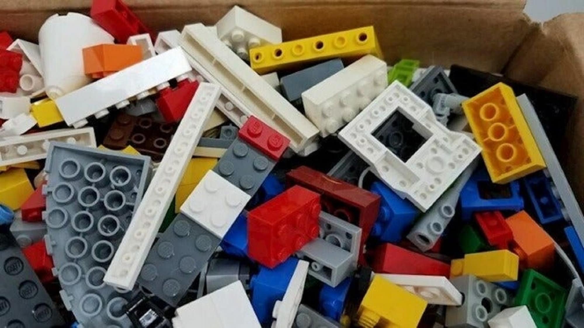 Lego Toy Lot Bulk 5 Lbs Mixed Building Bricks Blocks Parts Pieces ...