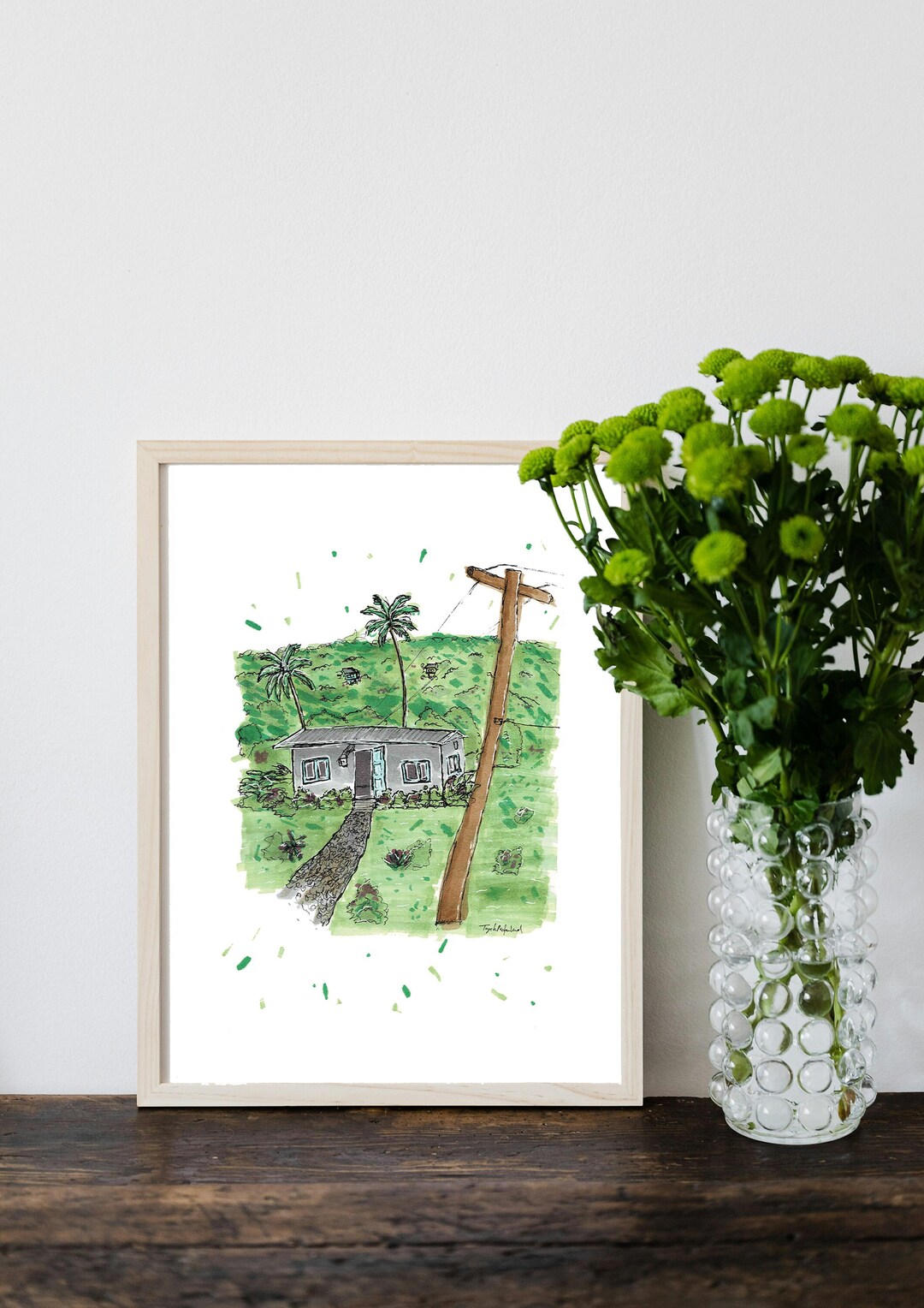 Samoan Home Digital Print | Printable Wall Art | Samoa Apia Upolu Fale ...