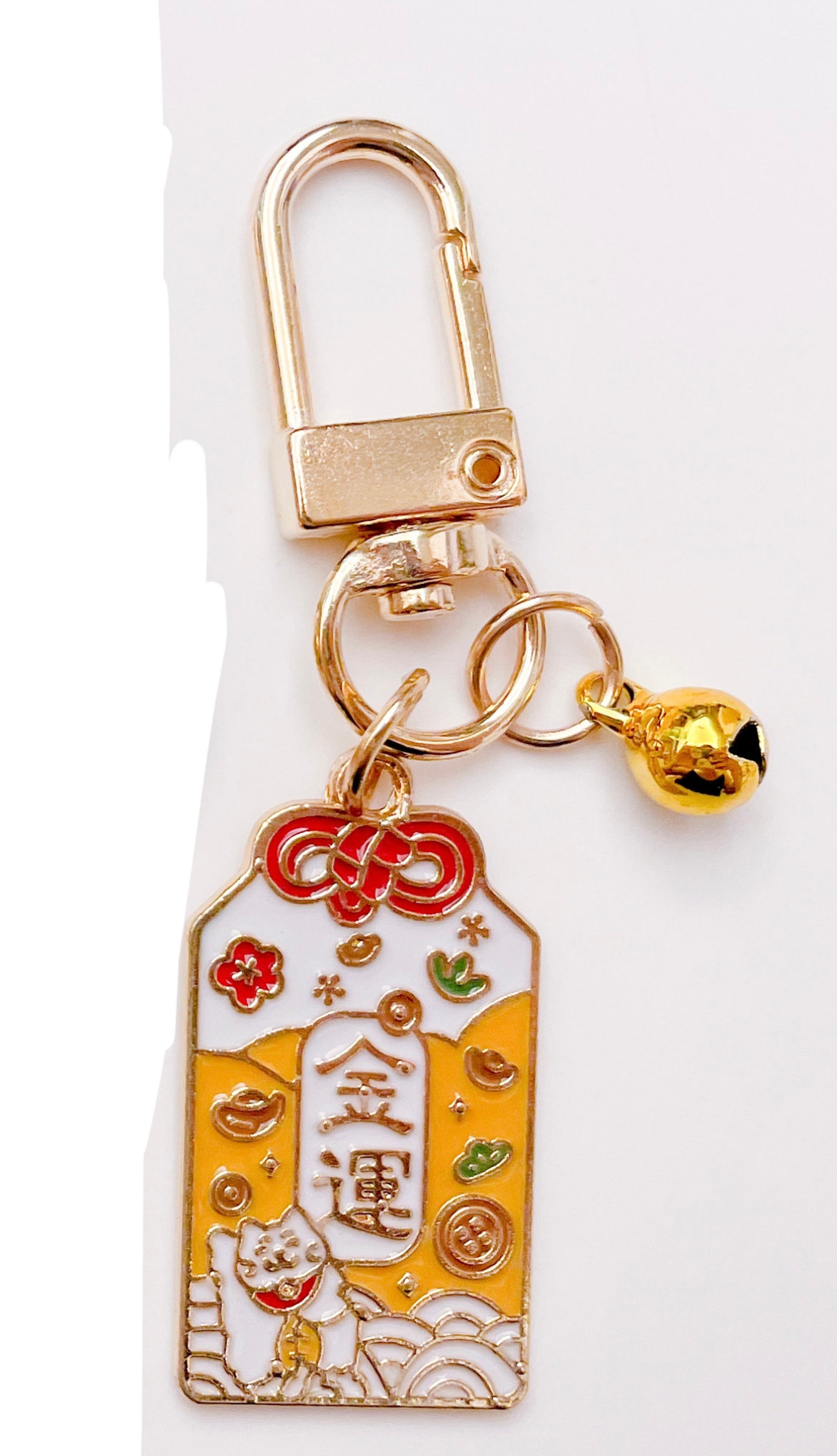 Bell Japanese Omamori Charm for Keychain and Airpod Case - Etsy Canada