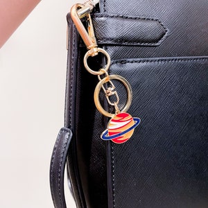 Planet Series Bag Keychain Universe - Etsy