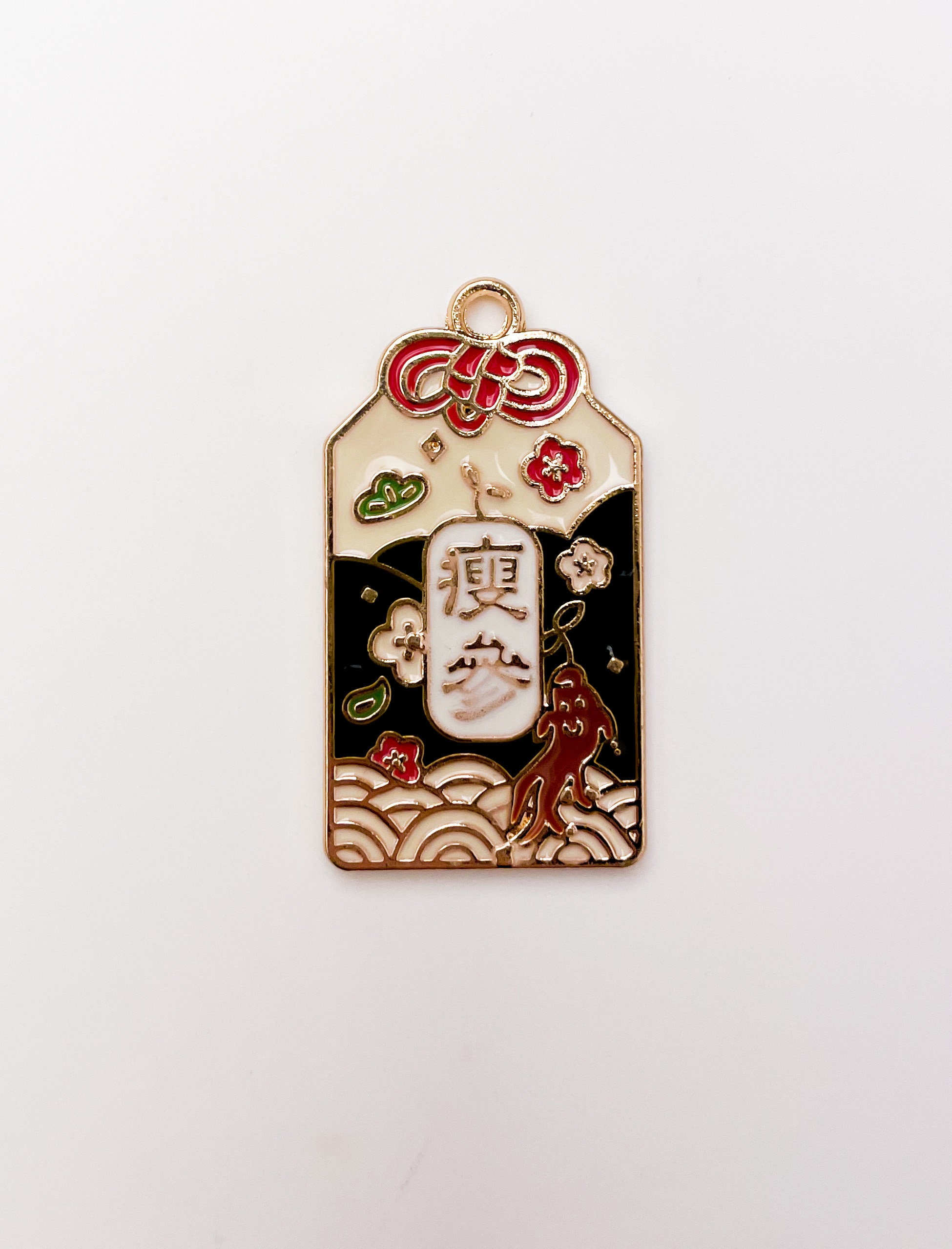 RESTOCK Omamori Japanese Protective Charm Metal Gold Plated - Etsy