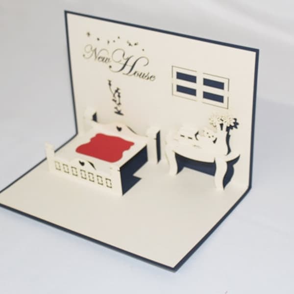 Printable Pop up House - Etsy