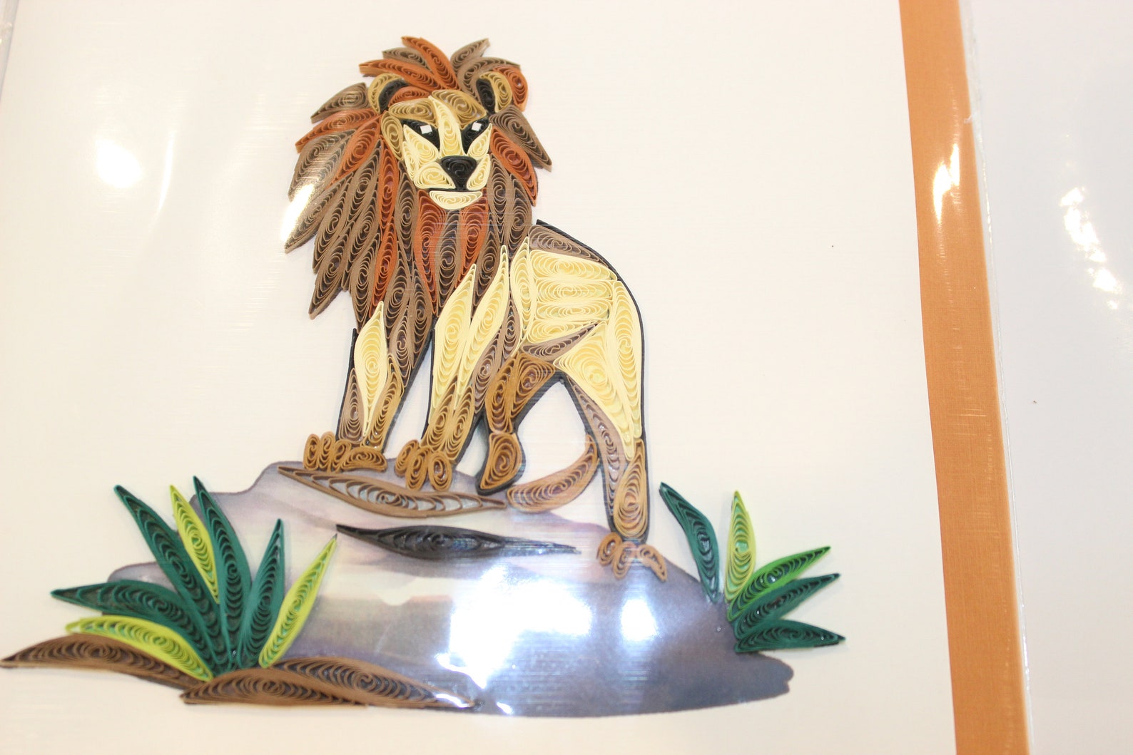 Lion, Quilling Card, Birthday, Greeting Card, Birthday Card, Pop Up ...